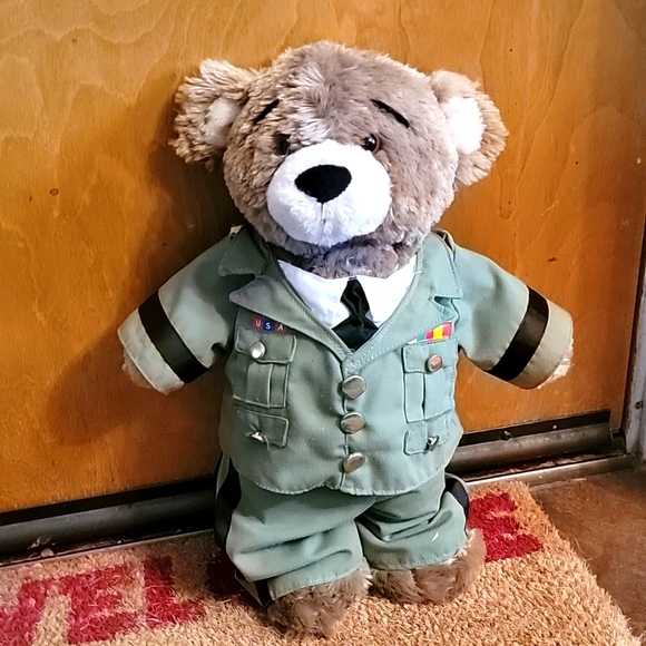 Build-A-Bear | Toys | Build A Bear Bearemy Military Usa Dress Uniform ...